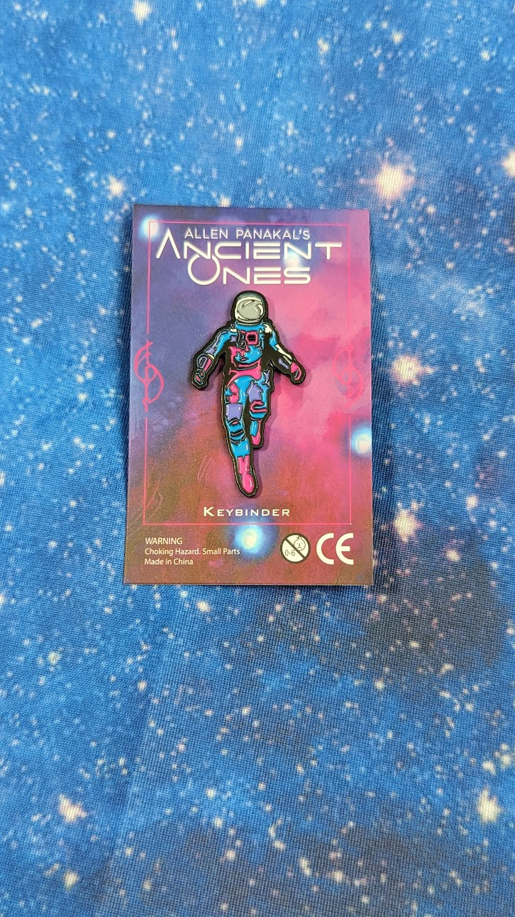 Keybinder Pin (Blue/Pink) – Allen Panakal Art